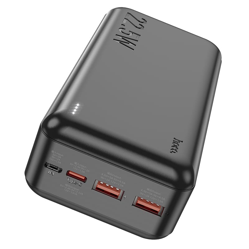 Повербанк Hoco J101B 30000mAh 22.5W 3.0/PD